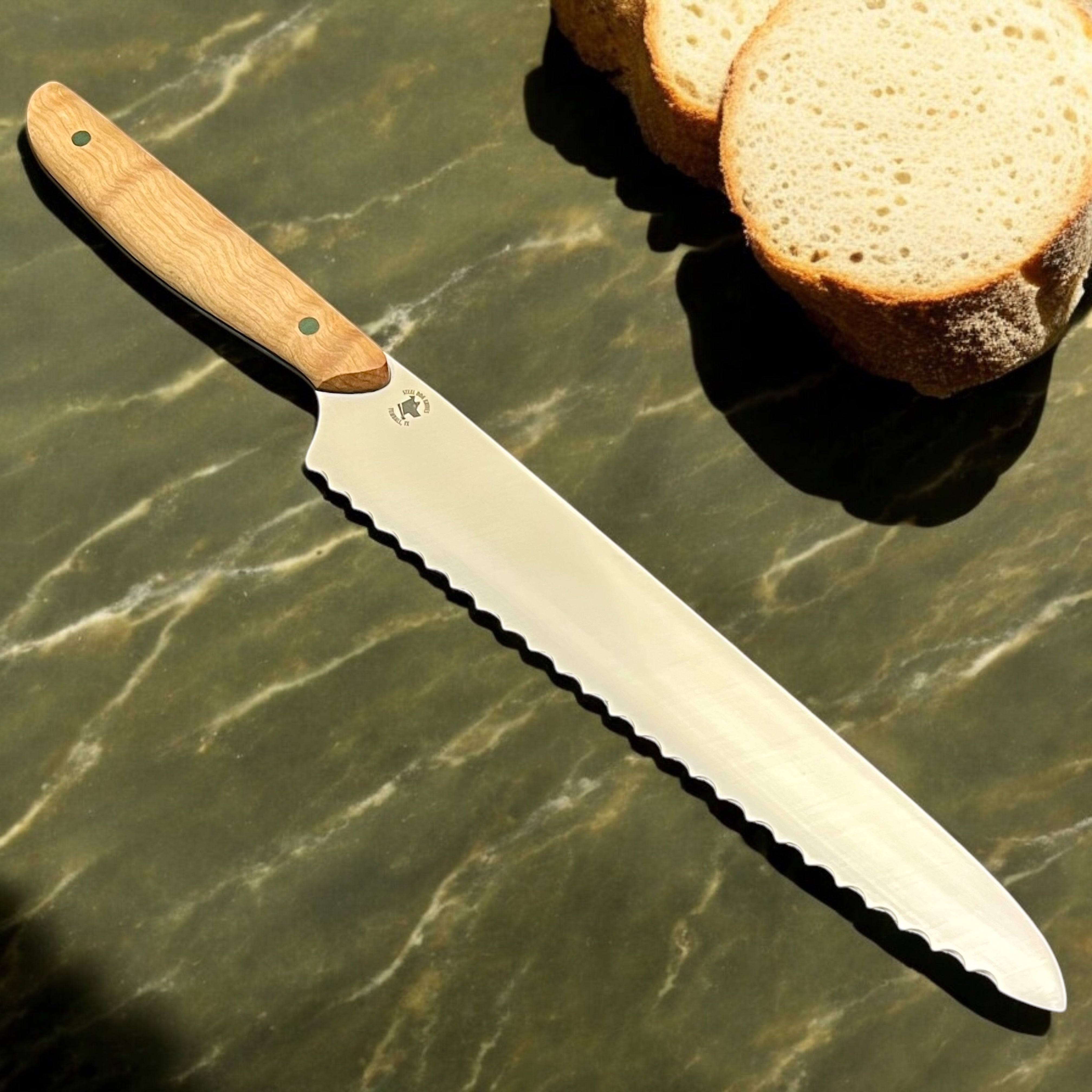 Stainless Bread Knife | Steel Dog Knives